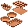 Amazon.com: Copper Bakeware Set, Assorted: Home & Kitchen