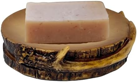 Amazon.com: BestgiftEver Rustic Bar Soap Holder for Shower - Faux Wood ...