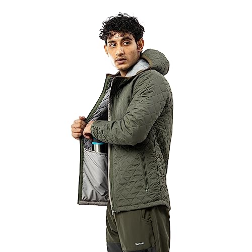 Buy TriPole Quilted Winter Jacket for Daily Use, Hiking and Travelling ...
