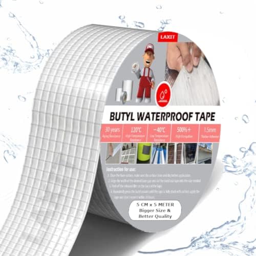 Laxit Super Waterproof Tape for Leakage Repair Solution for Pipe Roof ...