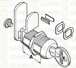 Amazon.com: Fort Cam Lock MFW23078 KA 217 - Key Lock Stainless Steel ...