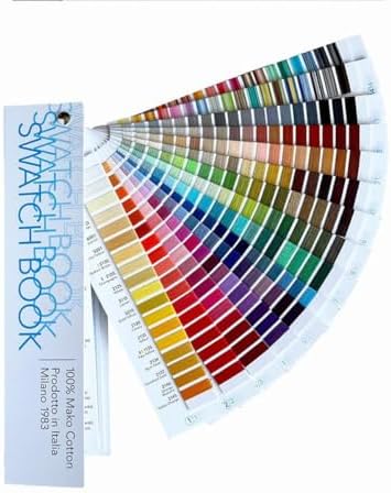 Amazon.com: Aurifil Thread 270 Color Cotton Swatch Book