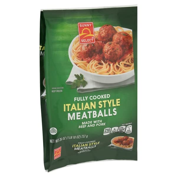 Amazon.com: Sunny Select, Meatballs Italian Style, 26 Ounce : Grocery ...
