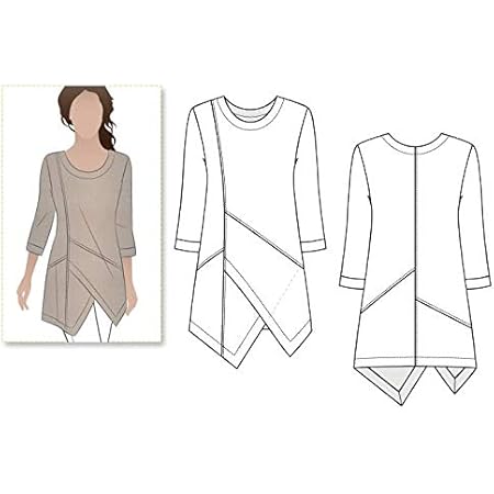 Amazon.com: Style Arc Sewing Pattern - Daisy Designer Pant and Tunic ...