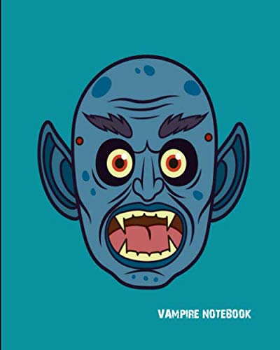 Vampire Notebook: Vampire note-taking book and personal notepad 8"x10 ...