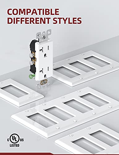 Snapklik.com : AIDA Decorative Receptacle Outlet, 20Amp 125V Outlets ...