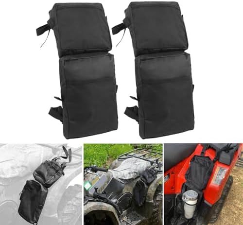 Amazon.com: H RUO ATV Fender Bags, 2-Pack Detachable ATV Cargo Bags ...