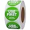 Hylabelest Round Use First Trilingual Labels 1.5 Inch Use First ...