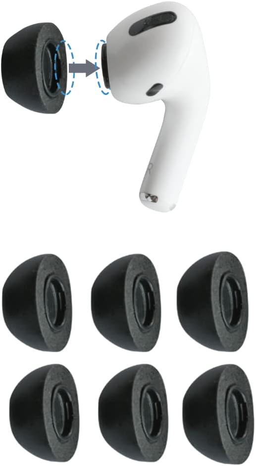 COMPLY Almohadillas para Orejas de Espuma para Apple AirPods Pro ...