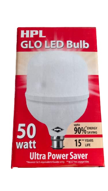 Buy pack 5 GLO led bulb 50 watt ultra power saver Online at Low Prices ...