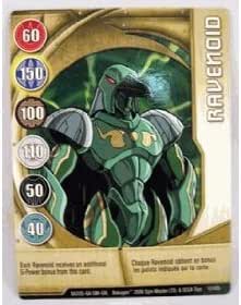 Bakugan Battle Brawlers Metal Gate Character Card - Ravenoid : Amazon ...