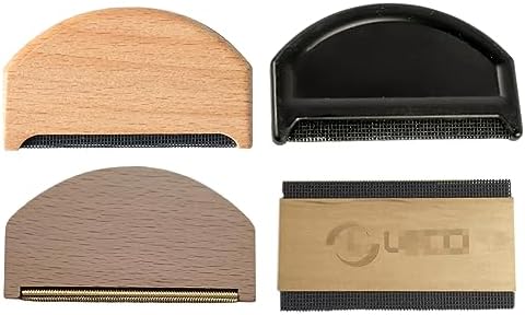 4pcs/set Cashmere Comb – Wooden Comb for Knits, Cashmere and Fine Wool ...