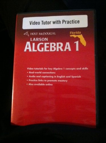 Amazon.com: Algebra 1, Grades 9-12 Video Tutor: Holt McDougal Larson ...