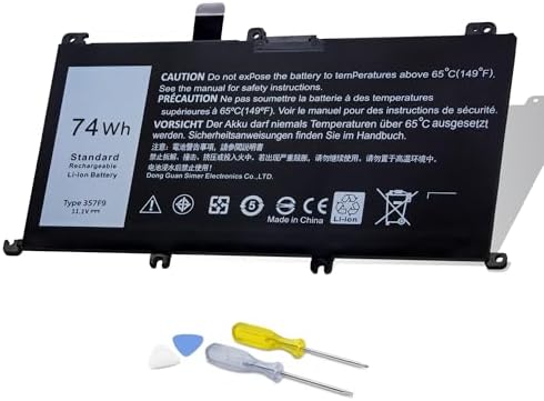Amazon.com: 357F9 Battery for Dell Inspiron 15 7000 7559 7567 7566 7759 ...
