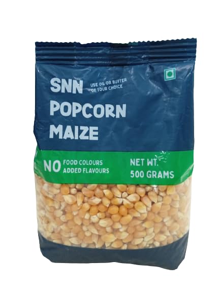 SNN Popcorn Maize 500 Gram | Imported Raw Maize | Popcorn Kernels ...