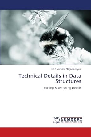 Buy Technical Details in Data Structures Book Online at Low Prices in India | Technical Details ...