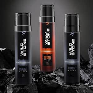 Buy Wild Stone Intense Black and Trance No Gas Deodorant Gift Set for ...