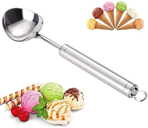 Buy Shhdd Ice cream scoop 304 stainless steel, non-stick freeze ...