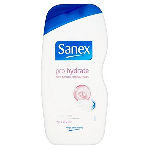 Amazon.com : Sanex Pro Hydrate Shower Cream for Very Dry Skin 500ml ...