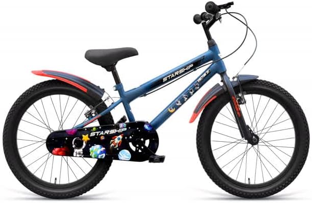 Buy Ninety one Starship Kids Cycle in 20t Wheel Size in matt Blue ...