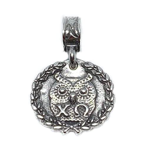 Amazon.com: Chi Omega Dangle Charm.925 solid sterling silver, Charm ...
