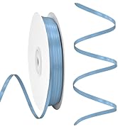 Amazon.com: Rilisili Pearl Pink Satin Ribbon 7/8 Inch 50 Yards Double ...