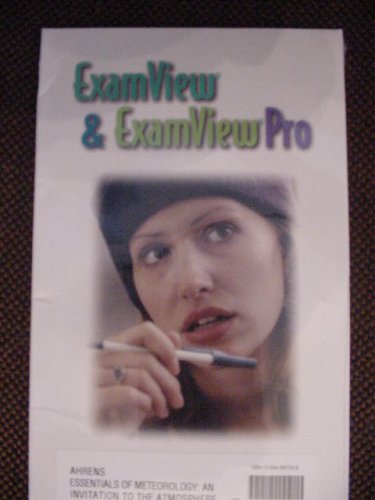 ExamView & ExamView Pro for Essentials of Meteorolgy An Invitation tho ...