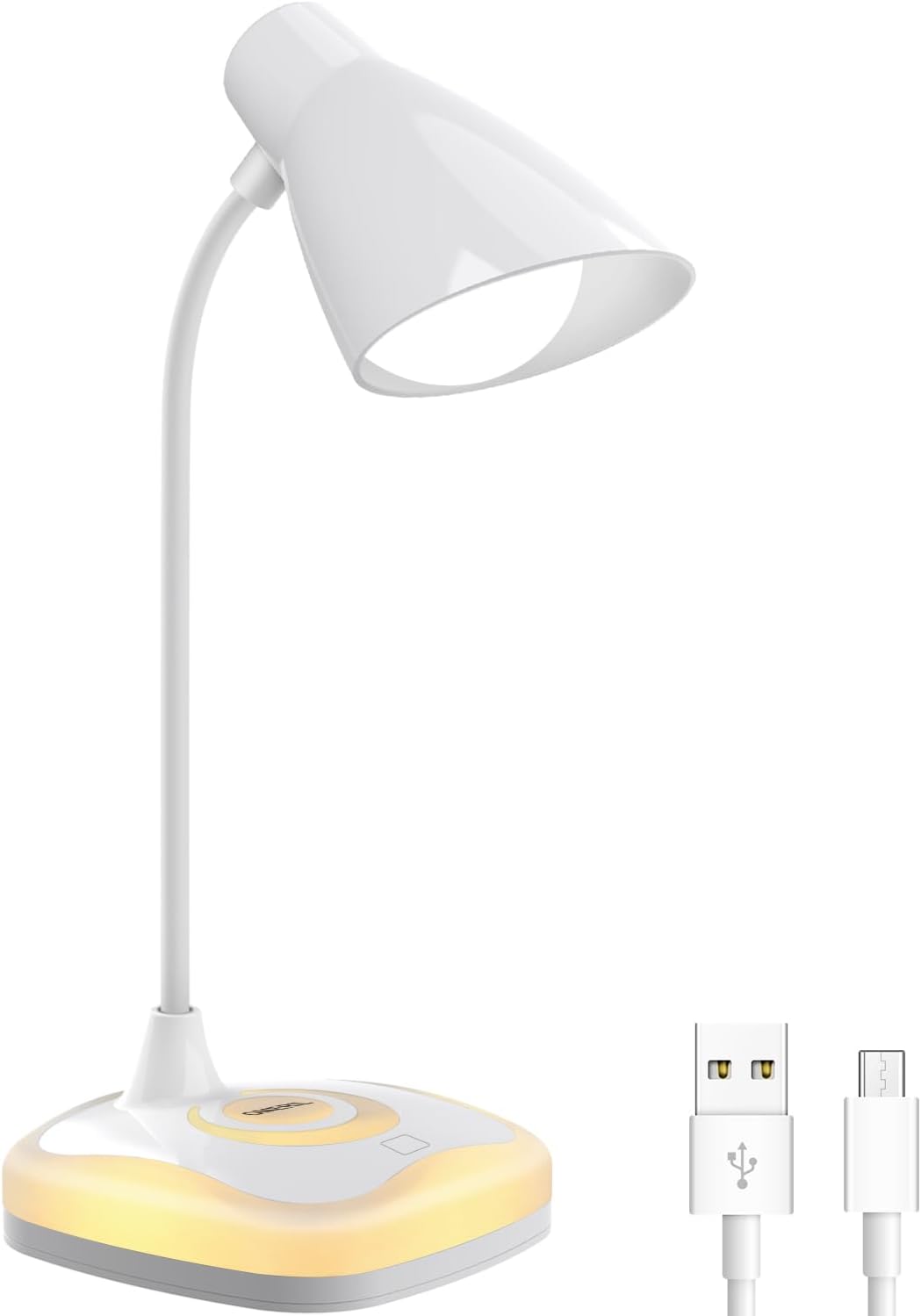Status Madrid Desk Lamp | Flexible Desk Light | Silver Desk Lamp ...