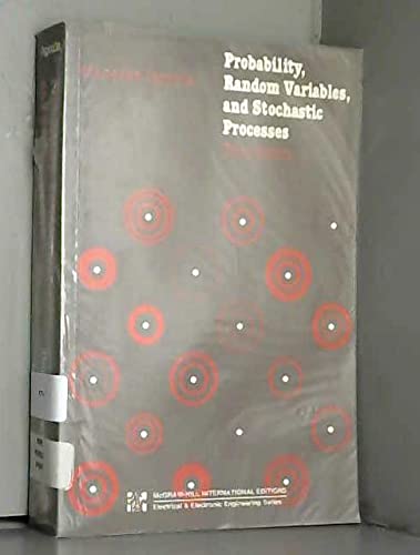Probability, random variables and stochastic processes: Athanasios ...