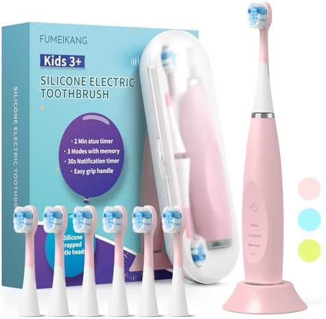 Amazon.com: FUMEIKANG Kids Electric Toothbrushes Sonic Rechargeable ...