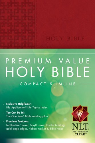 Premium Value Compact Slimline Bible NLT: Tyndale: 9781414364643 ...