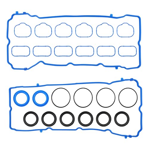 Valve Cover Gasket Seal Intake Manifold Gasket Compatible with - Want ...