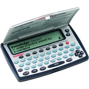 Franklin Merriam-Webster Electronic Pocket Dictionary (Mwd460) : Amazon ...