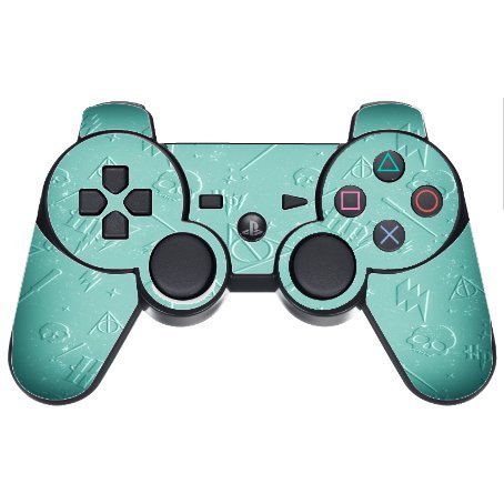 Amazon.com: HP Deathly Hollows Symbols Skulls Magic Wands Design Print ...