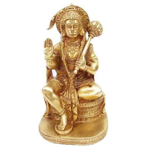 Buy HC -Asta Dhatu (8 Metals) Made Siddh Shri Hanuman Idol/Brass ...