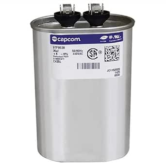 Packard POCF35-35 uF MFD x 440 VAC CAPCOM Replacement Capacitor Oval ...
