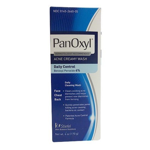 Amazon.com: PanOxyl Acne Cream wash, Daily Control, 6oz. Per Box ...