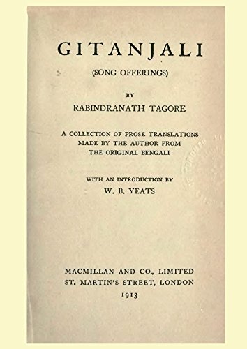 Gitanjali: Tagore, Rabindranath: 9781981016785: Amazon.com: Books