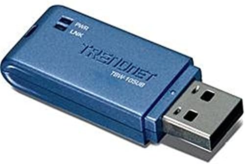 Amazon.com: TRENDnet Compact Bluetooth USB Adapter TBW-105UB (Blue ...