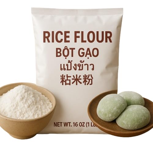 Amazon.com: 16oz Rice Starch Powder – Gluten-Free Thickener & Frying ...