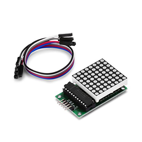 Buy Tinxi MAX7219 Dot Matrix Module – Seamless Cascadable Arduino PIC ...