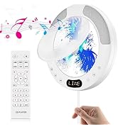 Amazon.com: Bluetooth CD Player with FM Radio, Wall CD Players Portable ...