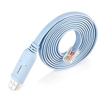 USB Cisco Console Cable, USB to RJ45 Console Cable Compatible with ...