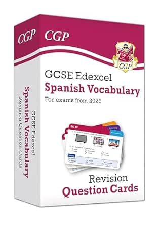 New GCSE Edexcel Spanish: Vocabulary Revision Question Cards (for exams ...