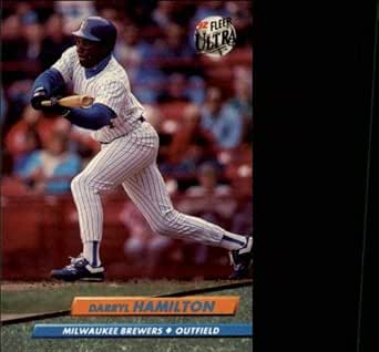 Amazon.com: 1992 Ultra #383 Darryl Hamilton MLB Baseball Trading Card ...