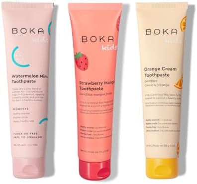 Amazon.com: Boka Fluoride Free Toothpaste - Nano Hydroxyapatite ...