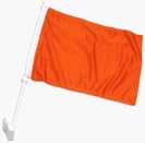 Amazon.com : NEOPlex Solid Orange Car Window Flag : Office Supplies ...