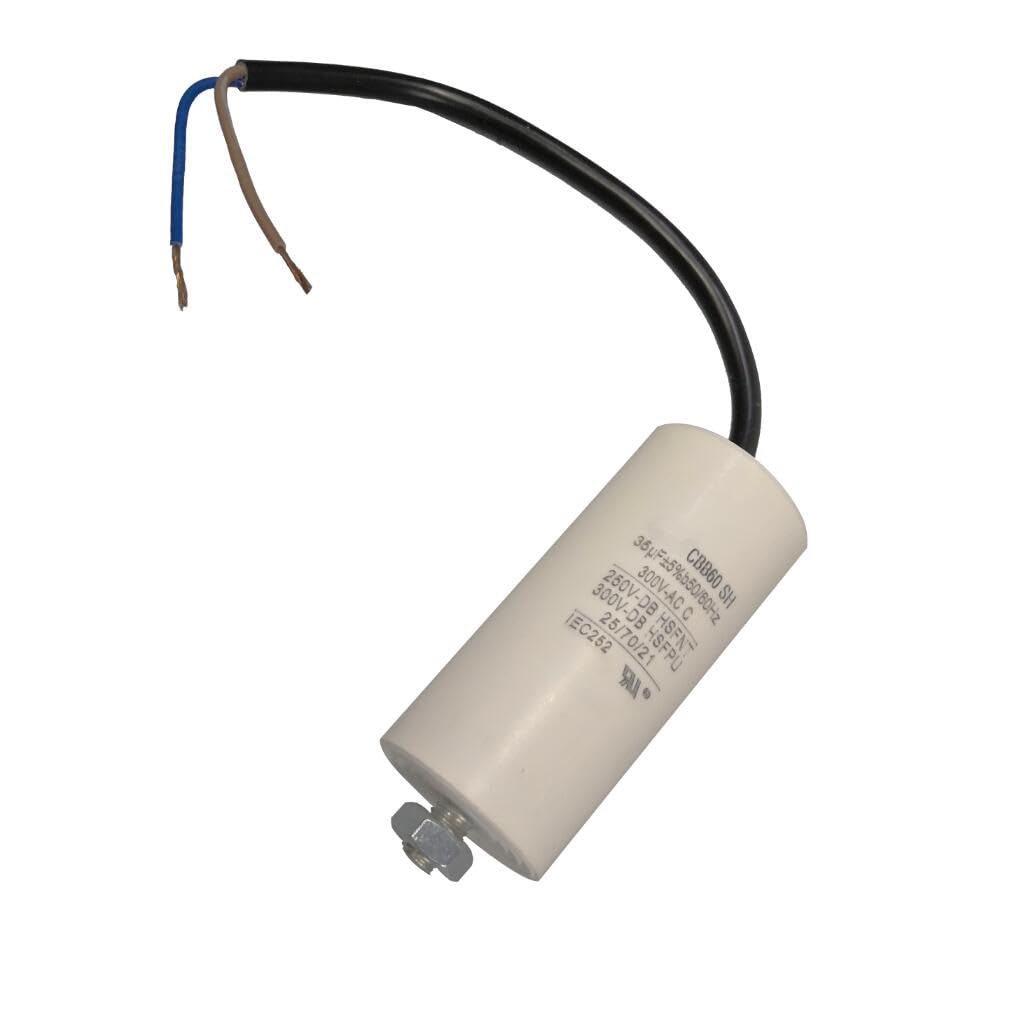 COCAPCO 300VAC 35uF 35MFD CBB60 Motor Run Capacitor 35 uF MFD 300 VAC ...