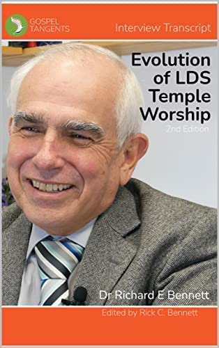 Amazon.co.jp: The Evolution of LDS Temple Worship: Dr Richard Bennett ...