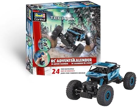 Revell Advent Calendar RC Crawler for Craftsmen, Boys, Girls & Adults ...